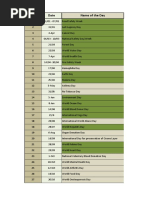 DOH Calendar of Activities | PDF | Cancer | Health Care