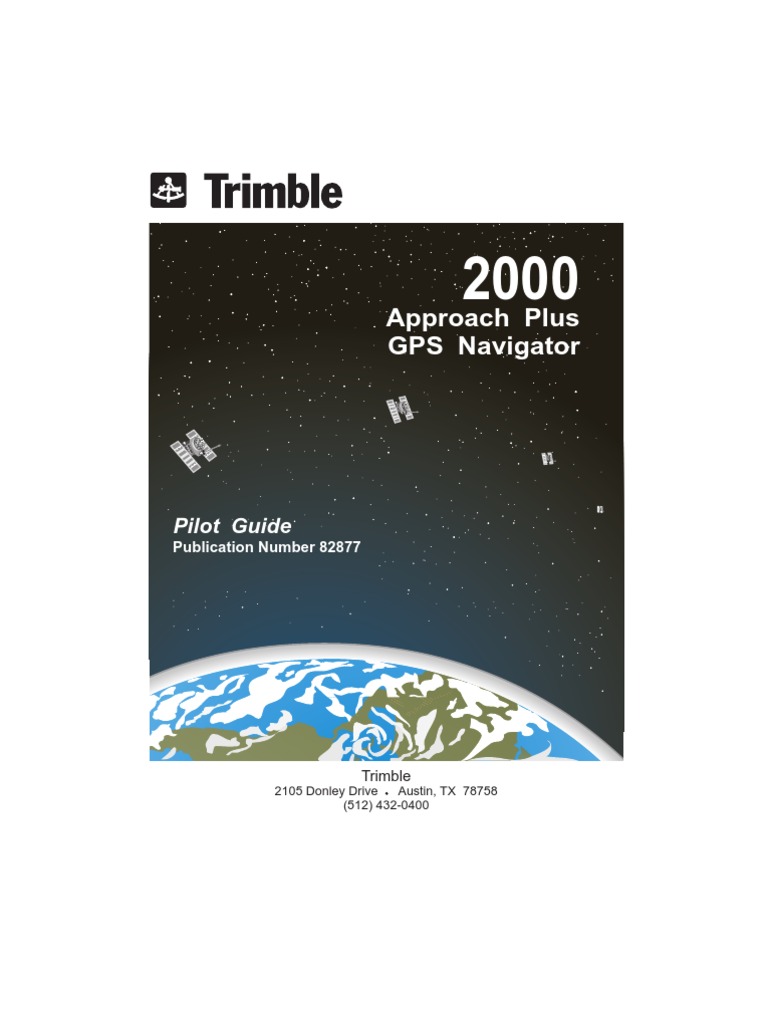 Trimble 2000 Manual | PDF