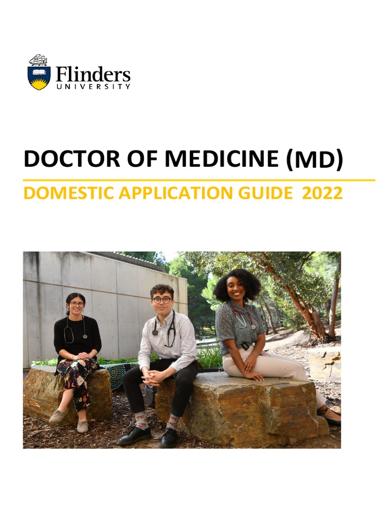 Doctor of Medicine (MD) : Domestic Application Guide 2022 | PDF ...