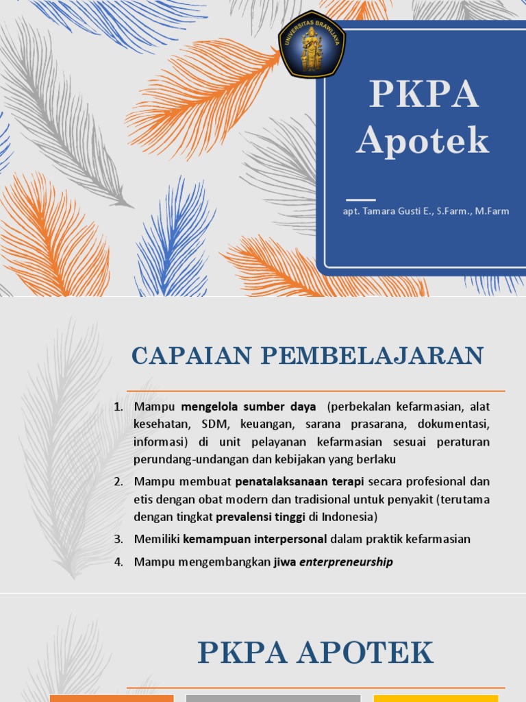 PKPA Apotek - 2021 | PDF
