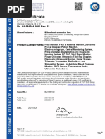 EC Certificate Philips | PDF | Medical Device | Equipment