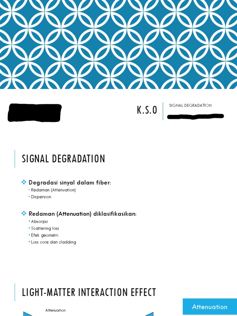 Signal Degradation | PDF | Waves | Electrodynamics