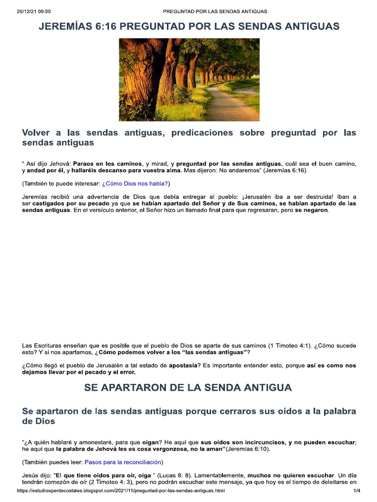 Sendas | PDF