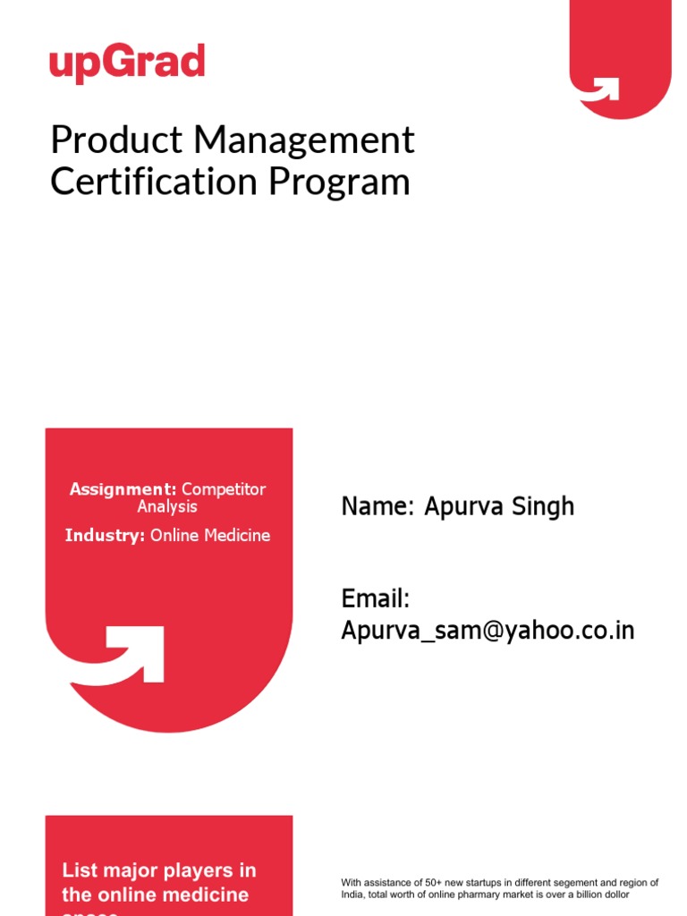 Competitor Analysis Presentation | PDF | Pharmacy | Retail