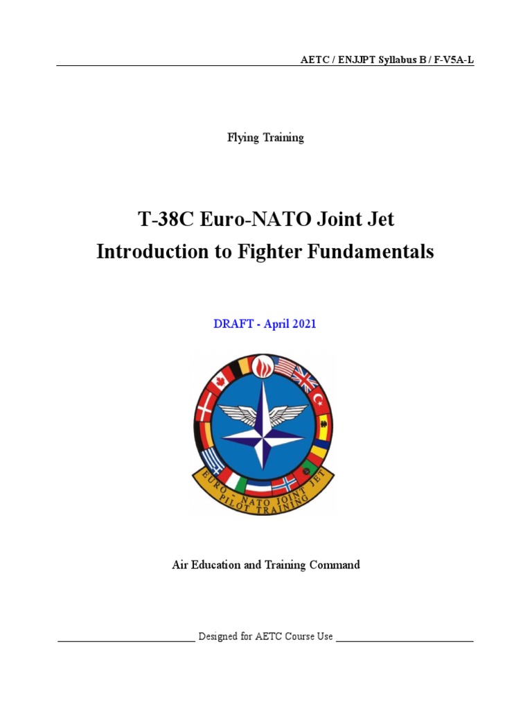 BF-V5A-L Apr 21 IFF ENJJPT - DRAFT | PDF | Fighter Aircraft | Aircraft