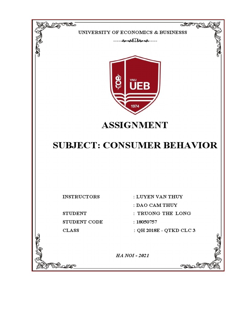Vietnamese Consumer Culture Impact | PDF | Behavior | Consumer Behaviour