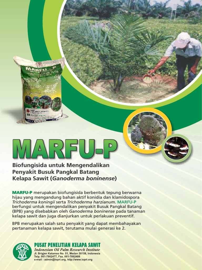 Biofungisida MARFU-P untuk Kelapa Sawit | PDF