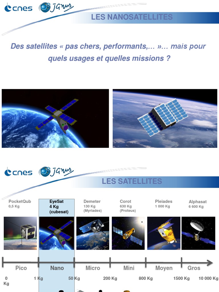 Presentation CNES 30-01 18 | PDF | Industrie spatiale | Roquettes et ...