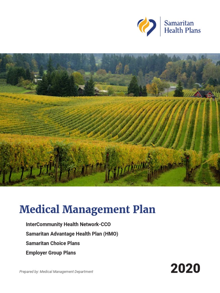 2020 Medical Management Plan | PDF | Health Care | Mental Health