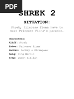 Shrek 1, Script of The Movie (English Version) | PDF