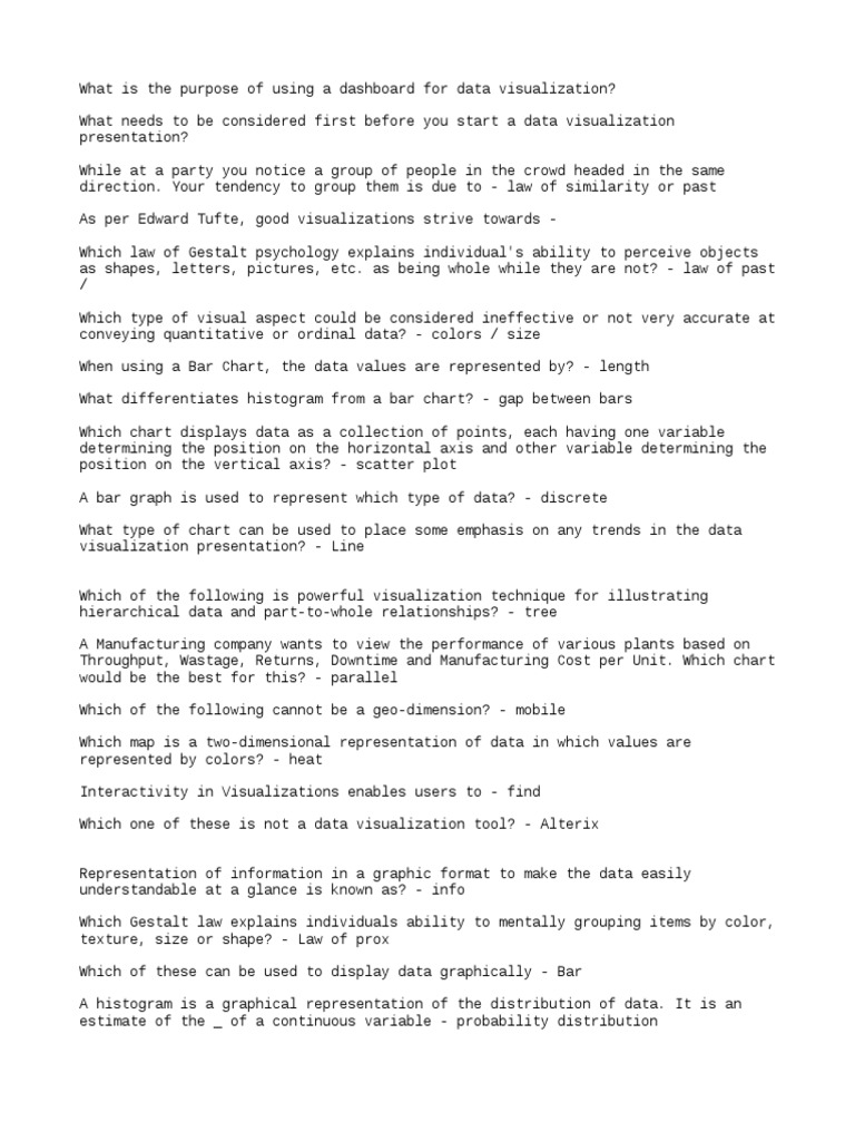 Intuitive Visualization Basics | PDF | Chart | Computing