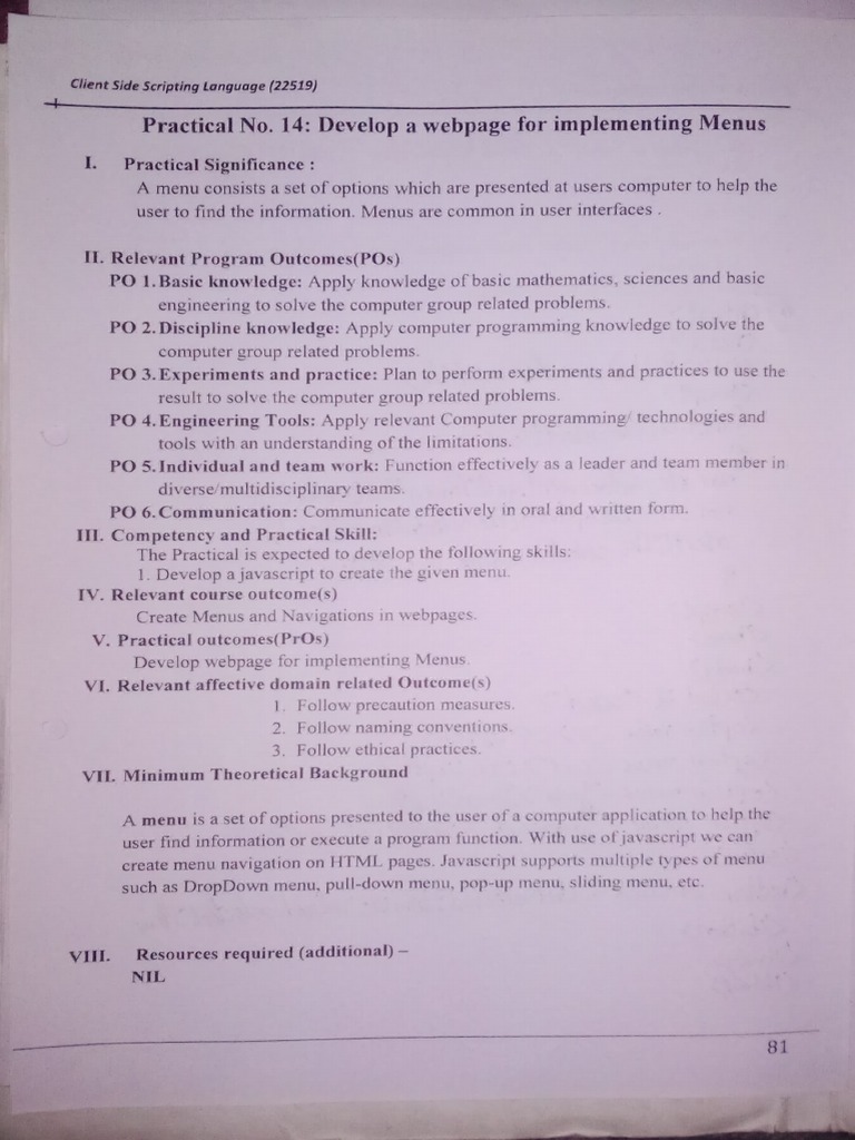 CSS Practical No. 14. Roll No. 32 | PDF | Menu (Computing) | System Software