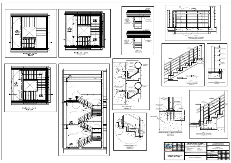 D-24 DETALLES ESCALERA N°2-Layout2 | PDF