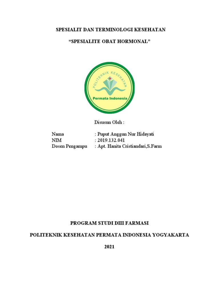 Spesialit Obat Hormonal | PDF