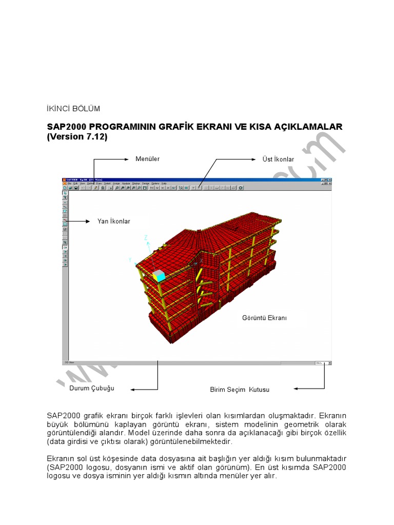 SAP2000 Part 2 | PDF