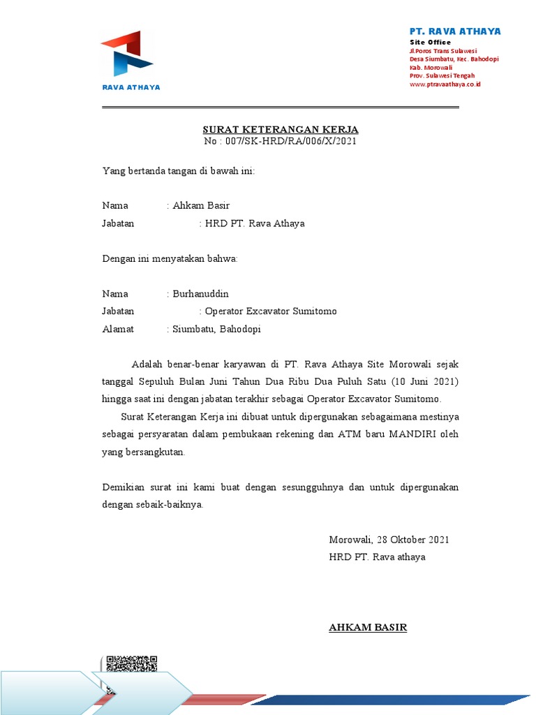 Surat Rekening | PDF