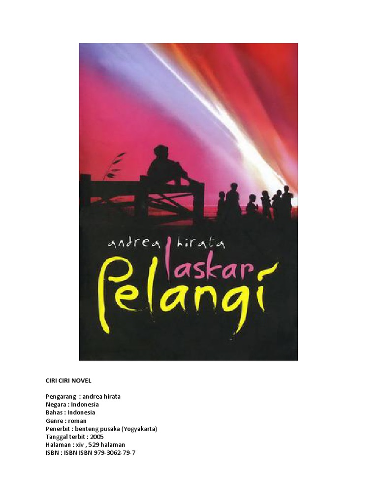 Sinopsis Novel Laskar Pelangi | PDF
