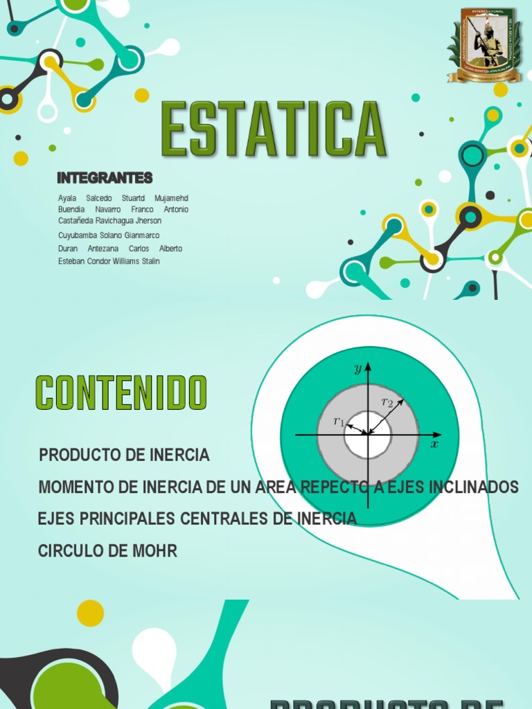 Producto de Inercia | PDF | Física | Objetos matemáticos