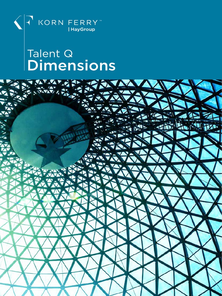 KFHG Talent Q Dimensions Brochure | PDF | Competence (Human Resources ...