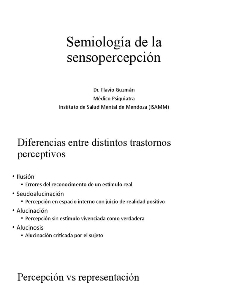 Sensopercepción | Descargar gratis PDF | Alucinación | Percepción