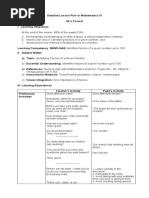 Detailed Lesson Plan in Math 1 | PDF | Lesson Plan | Pedagogy