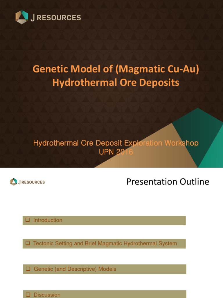 Genetic Model Ore Deposits | PDF | Igneous Rock | Magma