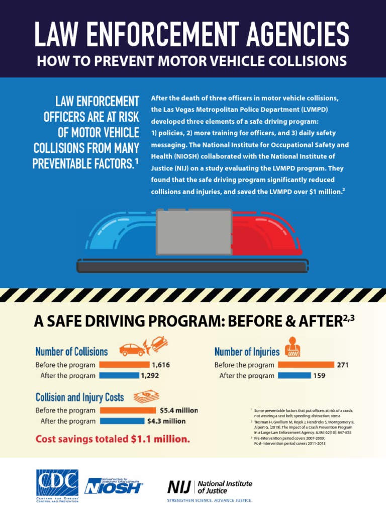 Law Enforcement Agencies: How To Prevent Motor Vehicle Collisions | PDF ...