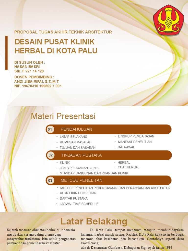 Presentasi Seminar Proposal Hasan Basri | PDF