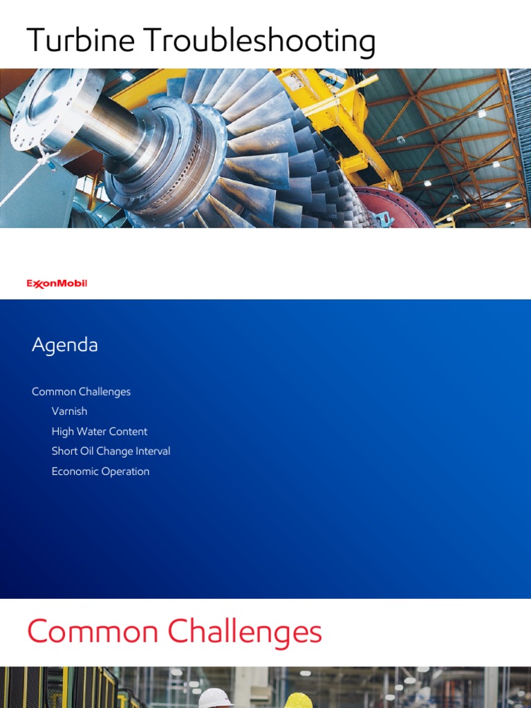 Turbine Troubleshooting | PDF | Lubricant | Motor Oil