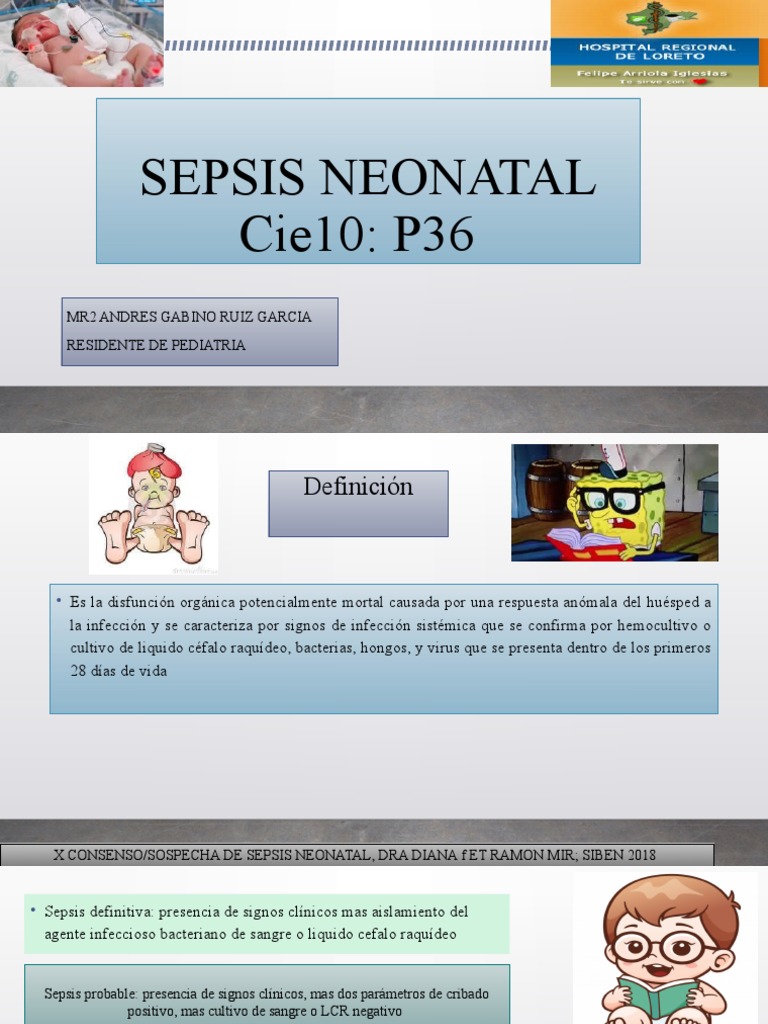 Sepsis Neonatal | PDF | Septicemia | Infantes
