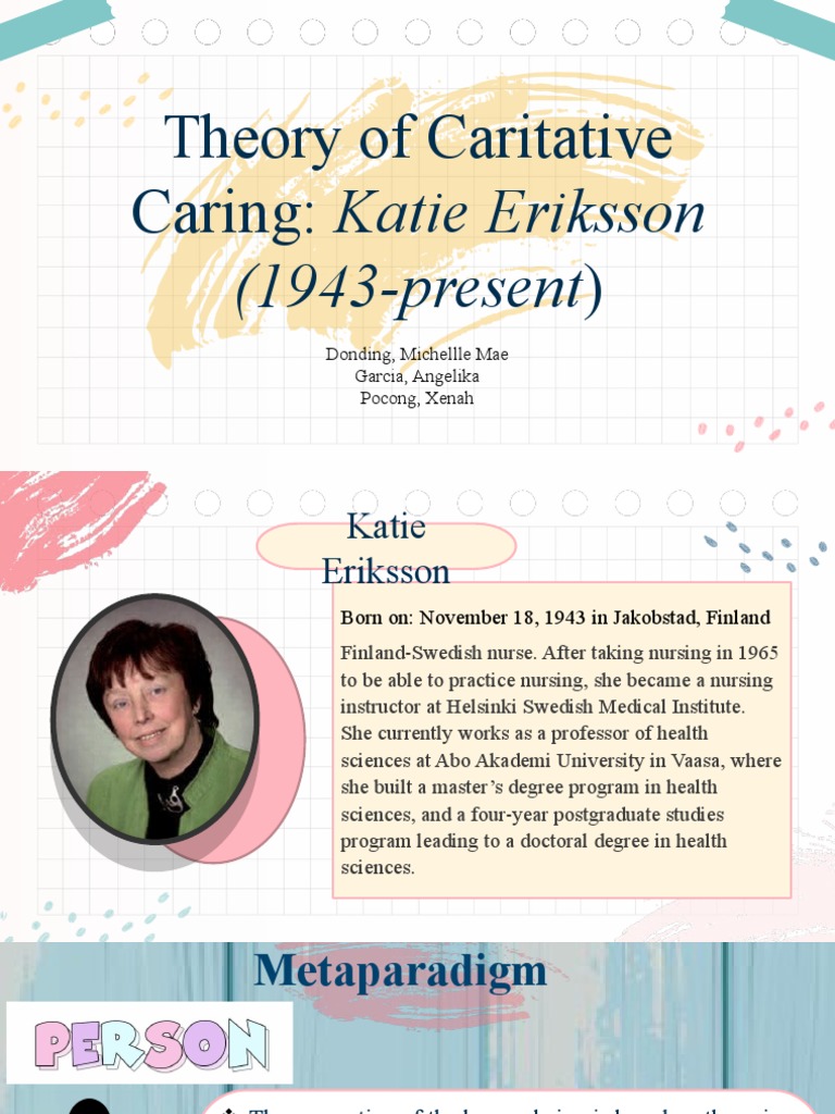 Caritative Caring'Katie Eriksson' | PDF | Dignity | Love