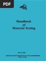 Cement and Concrete Tests Is Codes | PDF | Concrete | Strength Of Materials