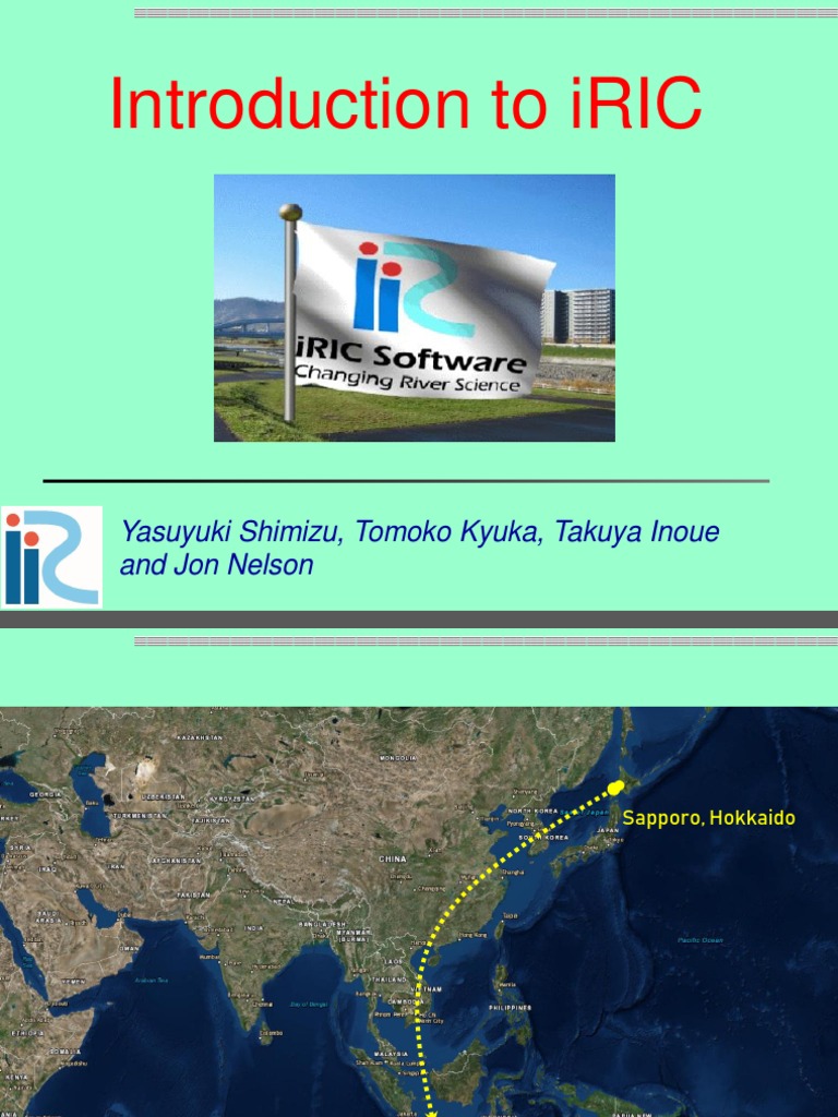 Introduction To iRIC | PDF | River | Flood