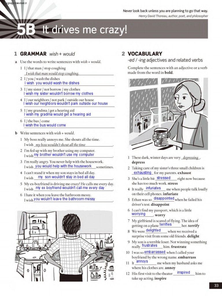 Workbook 5b Pdf Feeling