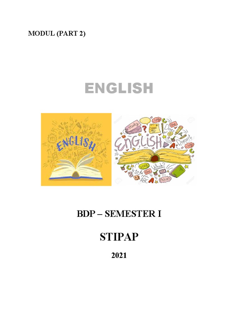 Modul B.inggris Part 2 (2021) Komplit | PDF | Grammatical Tense | Subroutine