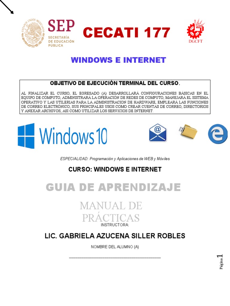 Manual Windows e Internet 2019-2020 | Descargar gratis PDF | Microsoft ...