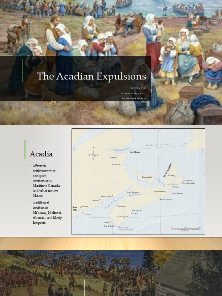 The Acadian Expulsions | PDF | Acadians | Acadia