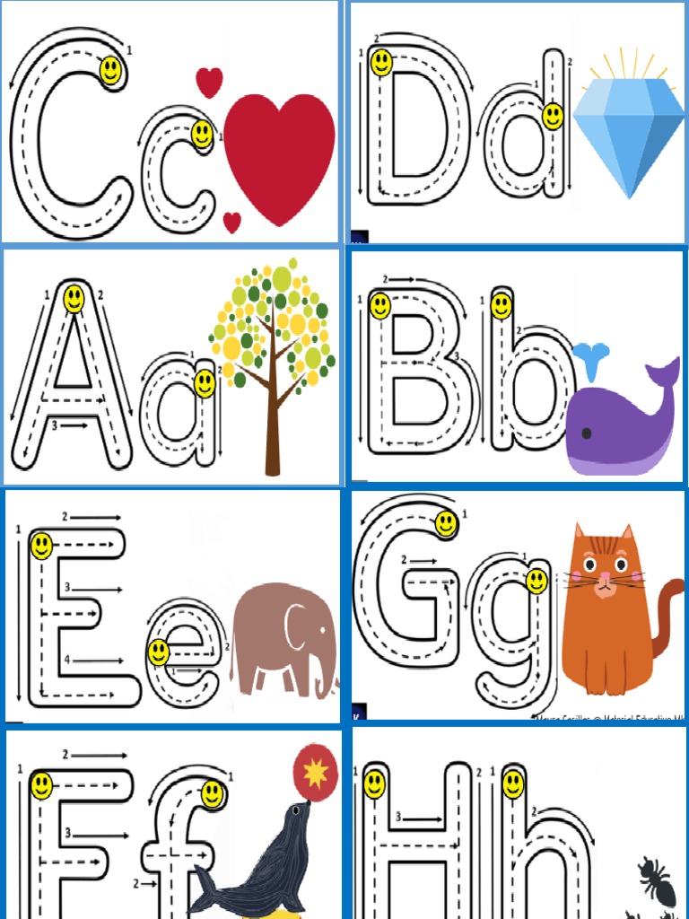 Abecedario Trazos | PDF