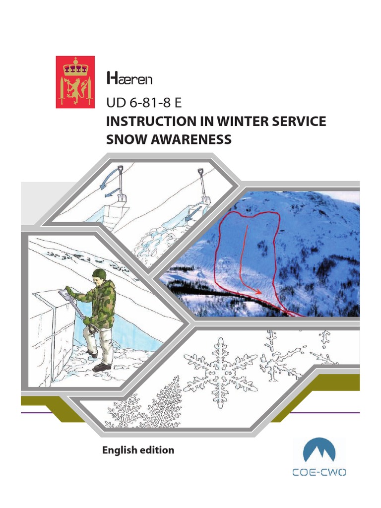 Instruction in Winter Service Snow Awareness: English Edition | PDF ...