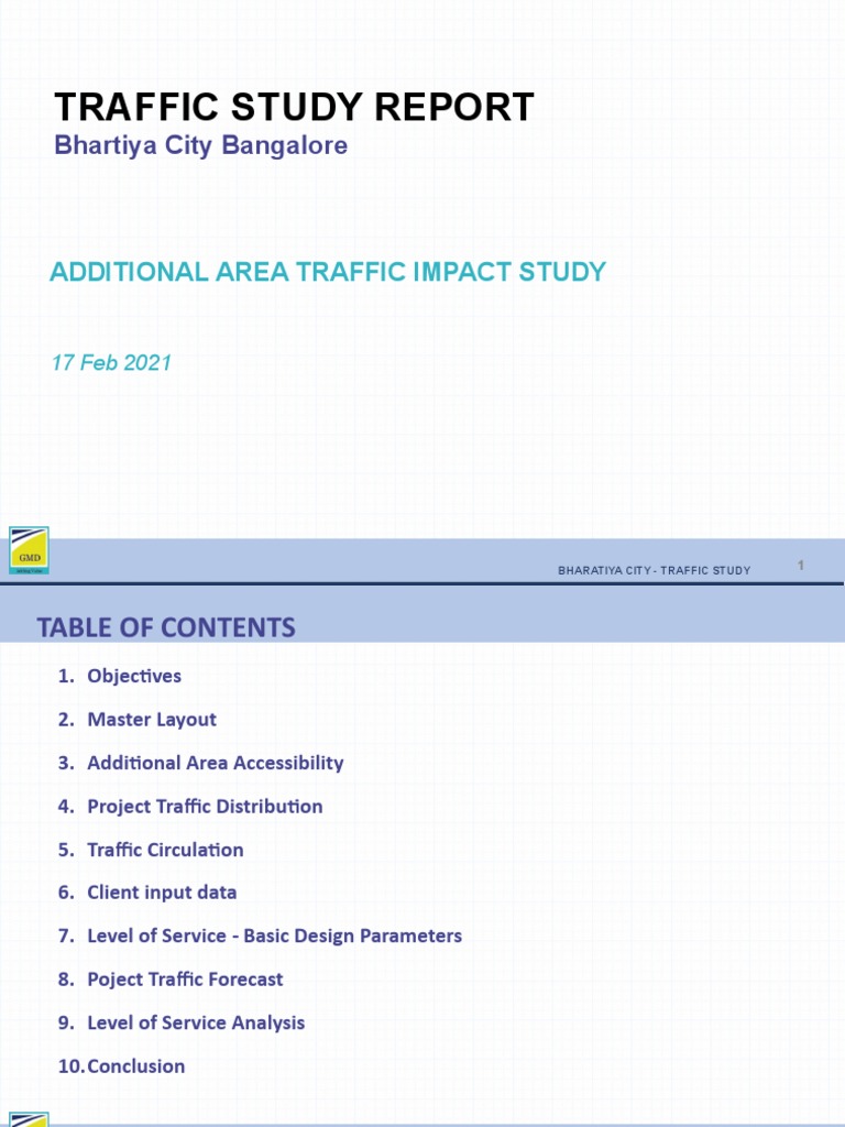 2021-02-24 - Traffic Study Report - Bhartiya City Additional Area - R0 ...