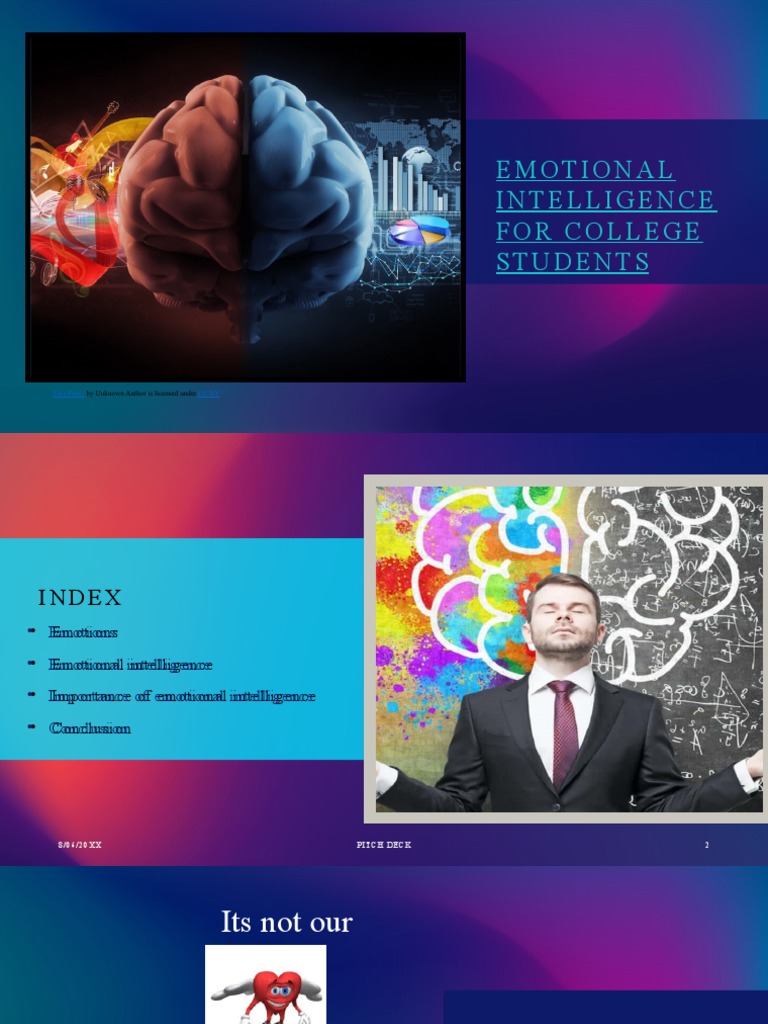 Emotional Intelligence for College Students | PDF | Emotions | Mental ...