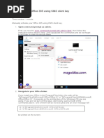 Activate MS Office 2016 Using CMD | PDF