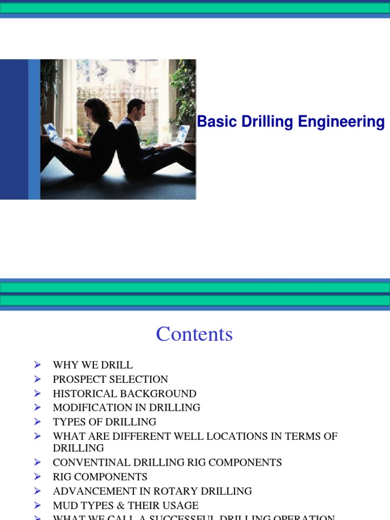 Essential Guide to Drilling Engineering | PDF | Drilling Rig | Oil Well