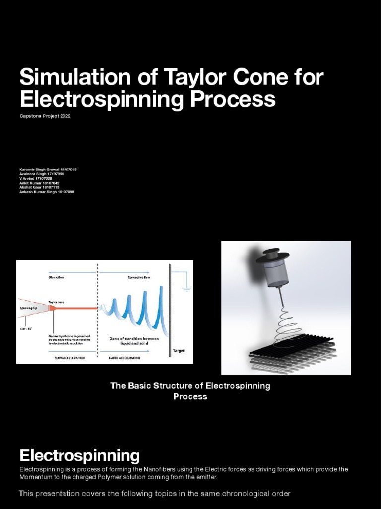 On Electrospinning | PDF | Chemical Engineering | Applied And ...