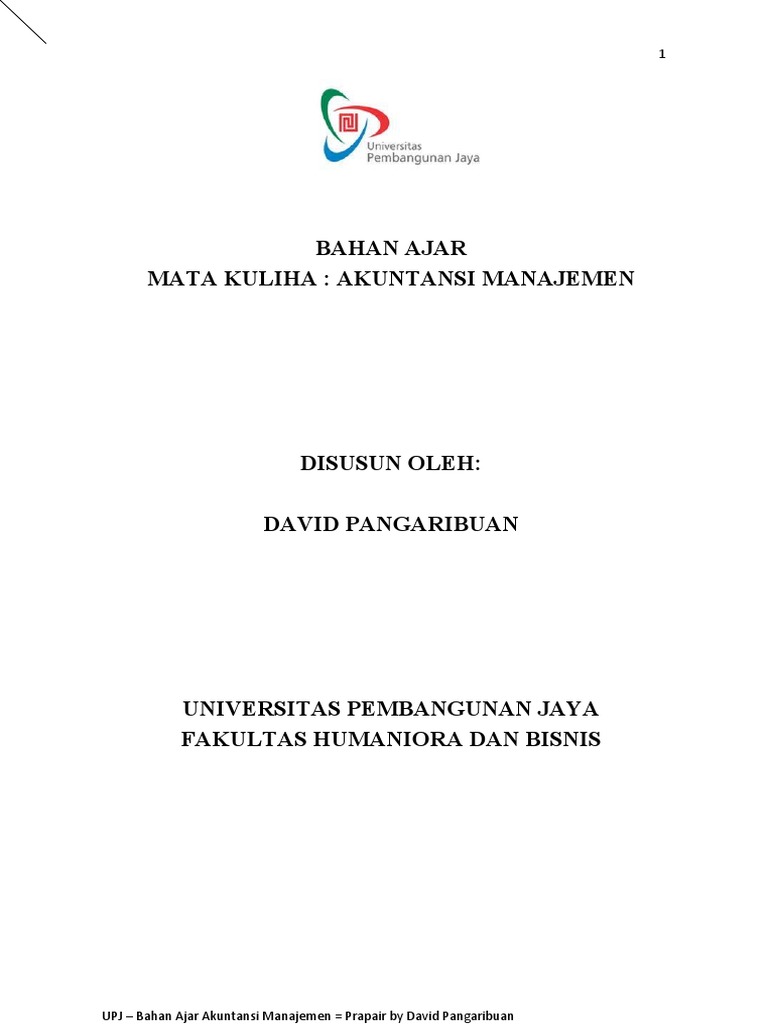 GBPP AKT202 Modul Akmen | PDF