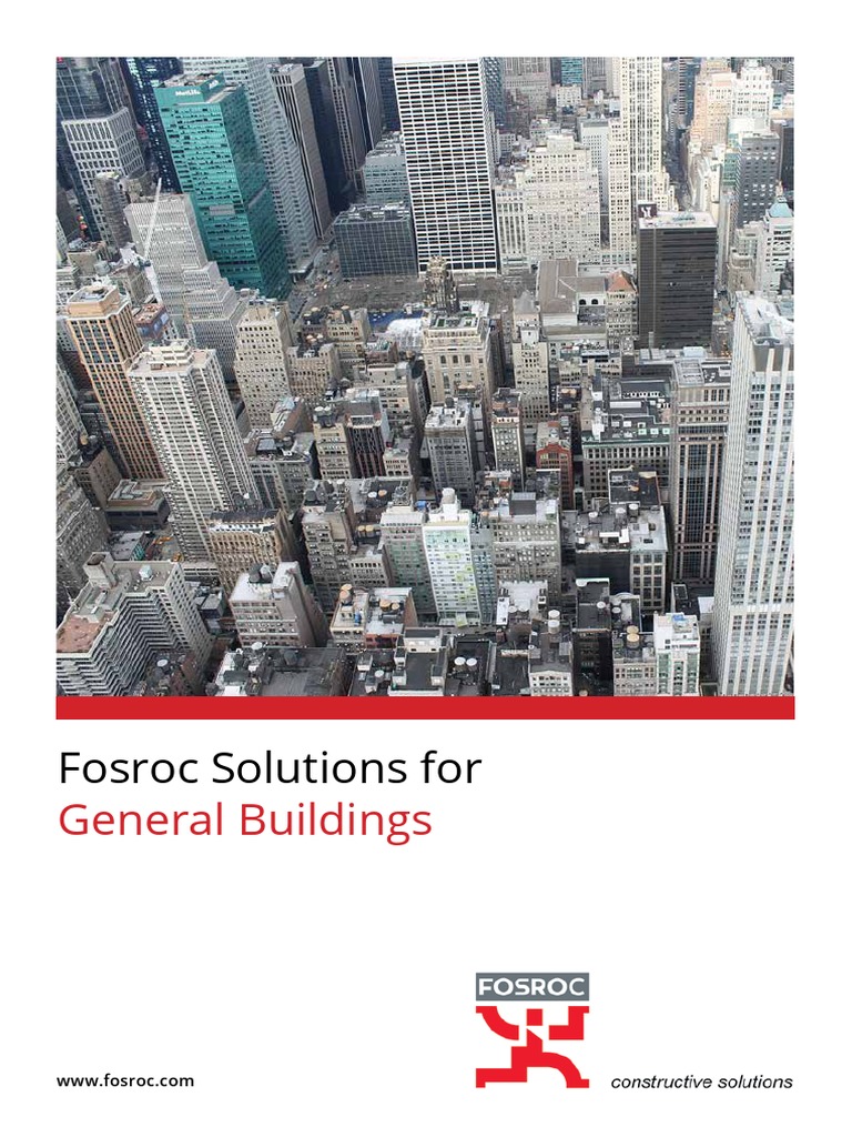 Fosroc Construction Solutions Overview | PDF | Concrete | Corrosion