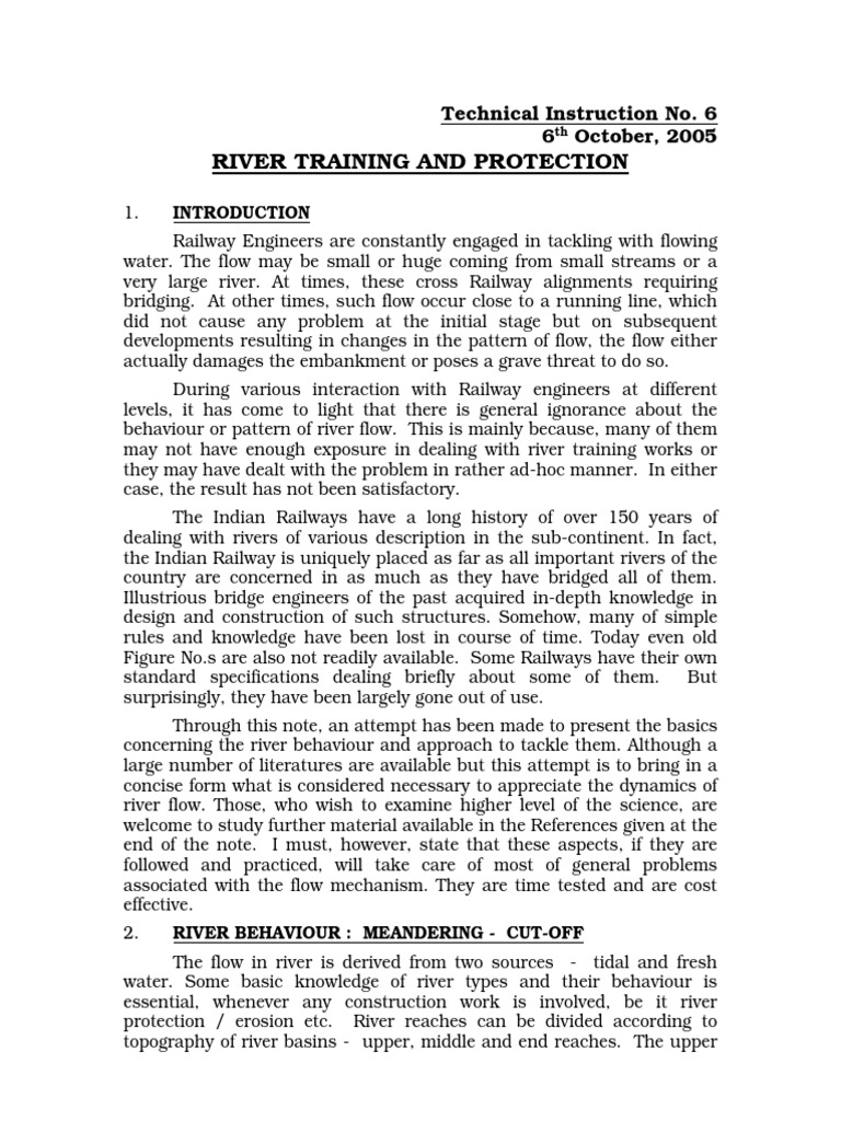 Guide Bund Railway | PDF | River | Hydrology