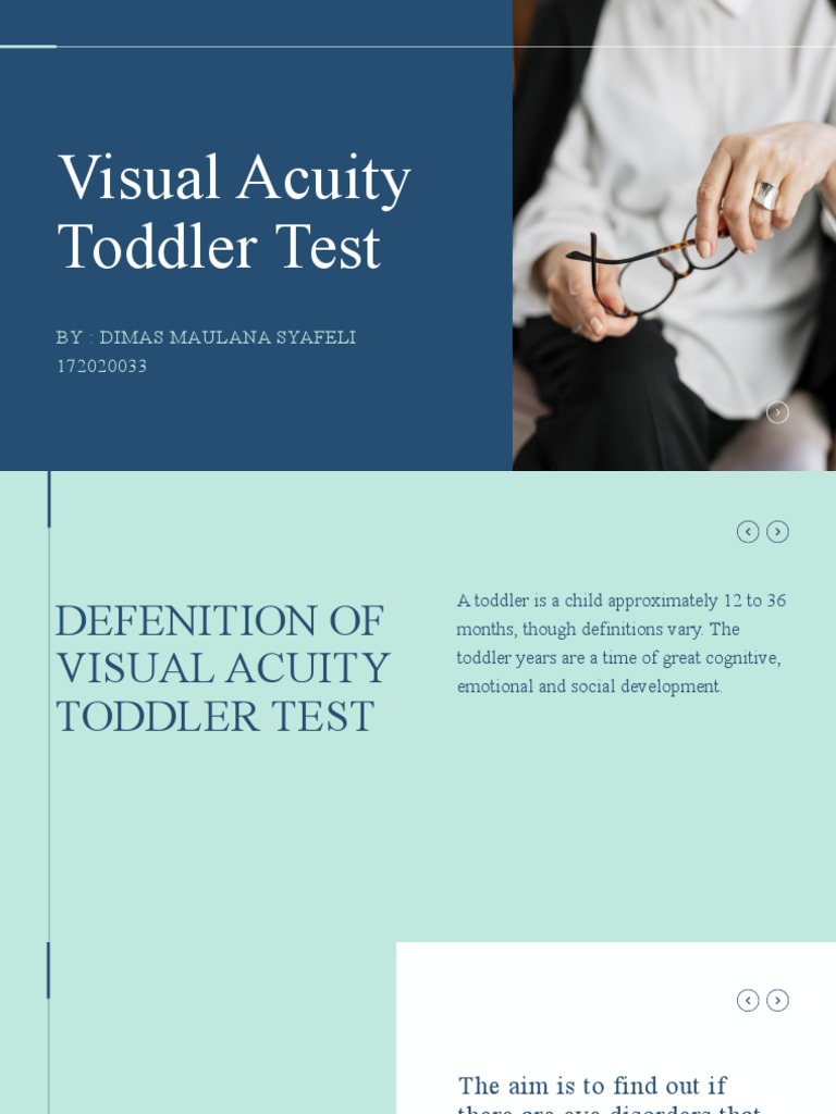 Visual Acuity Toddler Test | PDF | Visual Acuity | Sensory Organs