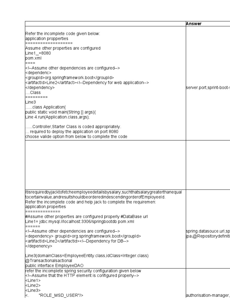 Accenture Dumps | PDF | Spring Framework | World Wide Web