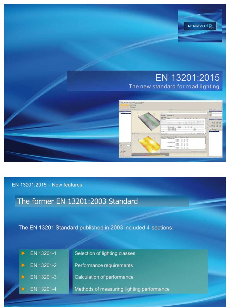 The New Standa RDF or Ro A Dli Ghting | PDF | Lighting | Measurement